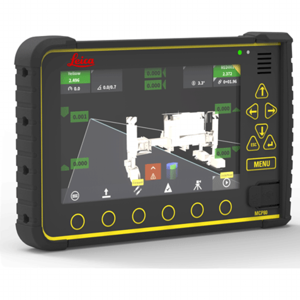 Leica MCP80 Machine Controller for 3D Road Construction